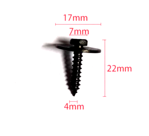 20x Self Tapping Tapper Screw Washer Phillips Hex Head 7mm for Cars ...