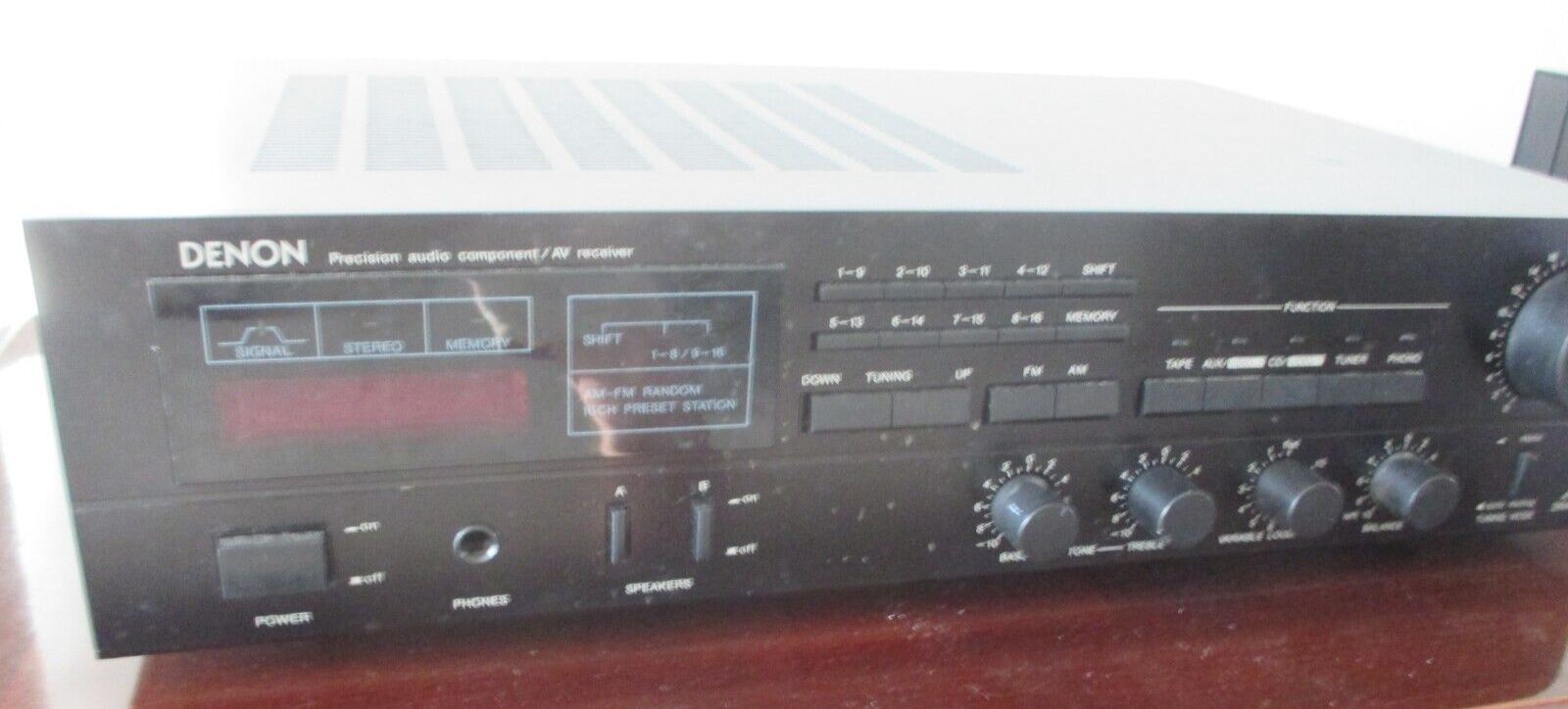 Denon Precision Audio Component / AV Receiver DRA-35V - TESTED ...
