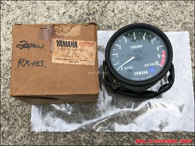 Genuine Yamaha RX125 Tachometer Assembly P/N 1A0-83540-01 // NOS Made ...
