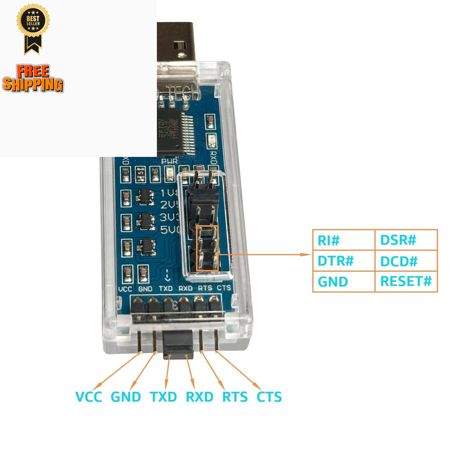 DSD TECH SH-U09C5 USB to TTL UART Converter Cable with FTDI Multi ...