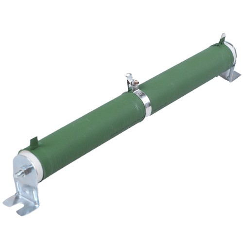 200W Watt 100 Ohm Ceramic Tube Adjustable Rheostat Resistor Green ...