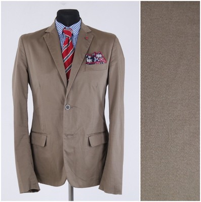 Mens Italian Blazer 38R UK Size PIAZZA ITALIAMAN Cotton Sport Coat ...