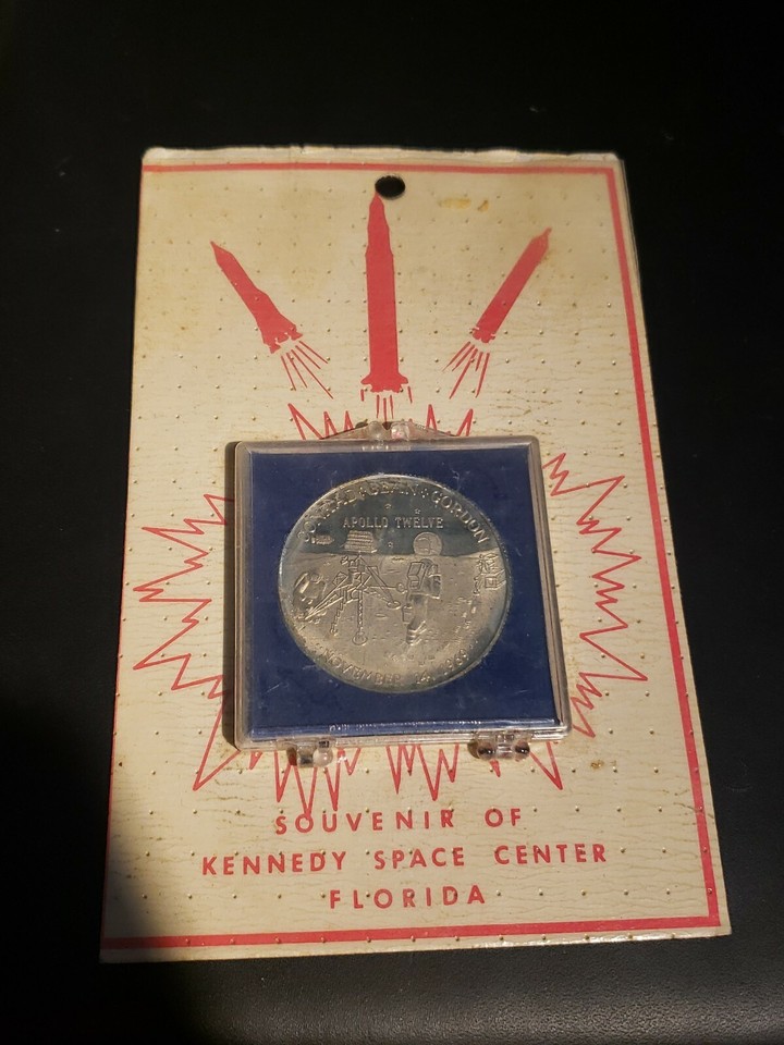 Vintage Apollo 12 Coin/Metal November 14th 1969 Conrad Bean Gordon | eBay