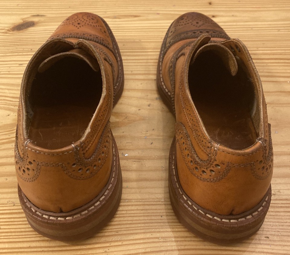 Allen Edmonds Strandmok Cap Toe Oxfords Men's Brown 4027 Dainite | eBay