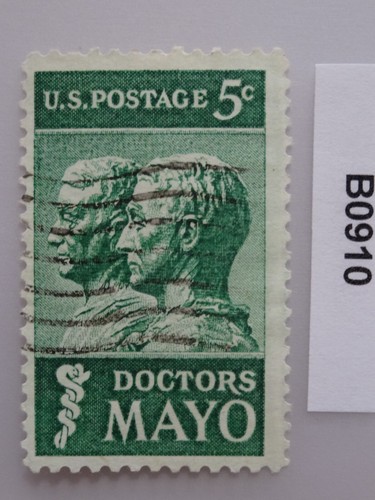 USA Stamp Doctors Mayo 5 Cents United States Postage | eBay