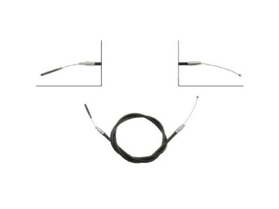 Front Parking Brake Cable 78XDMD18 for CJ5 CJ6 CJ5A CJ3 CJ6A 1968 1970 ...