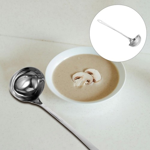 Set of 2 Double Mouth Spoon Serving Ladle Ladles for Cooking Small Soup ...