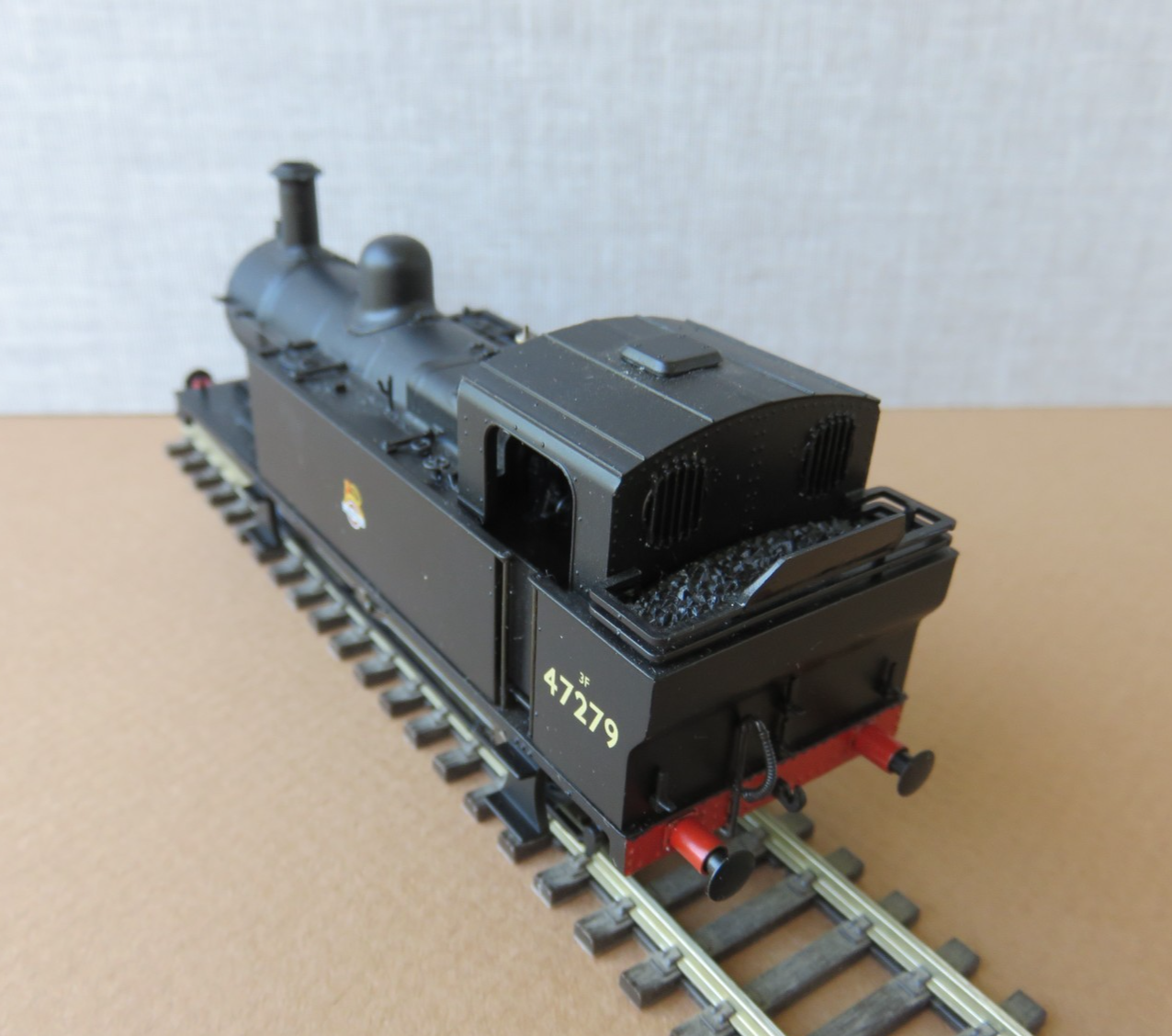 Bachmann 32-229 OO Gauge MR Fowler Class 3F. 47279 BR Black (Early ...