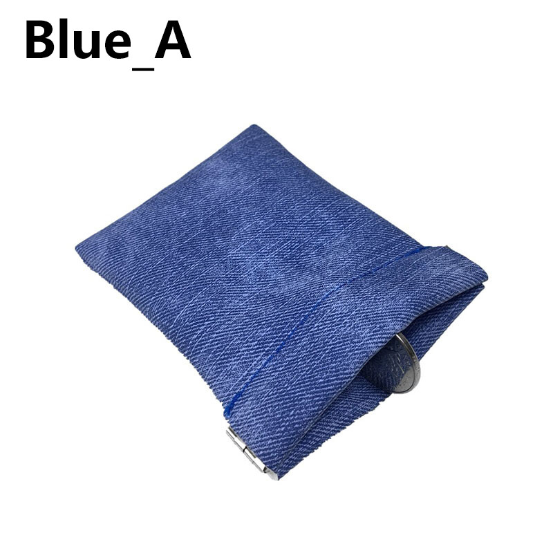 Leather Small Coin Purse Pouch Snap Top Wallet Metal Spring Closure ...