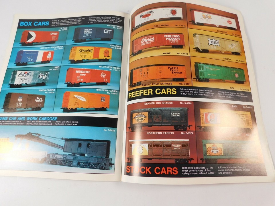 Vintage Original 1976 HO Lionel Toy Model Train Railroad Catalog | eBay