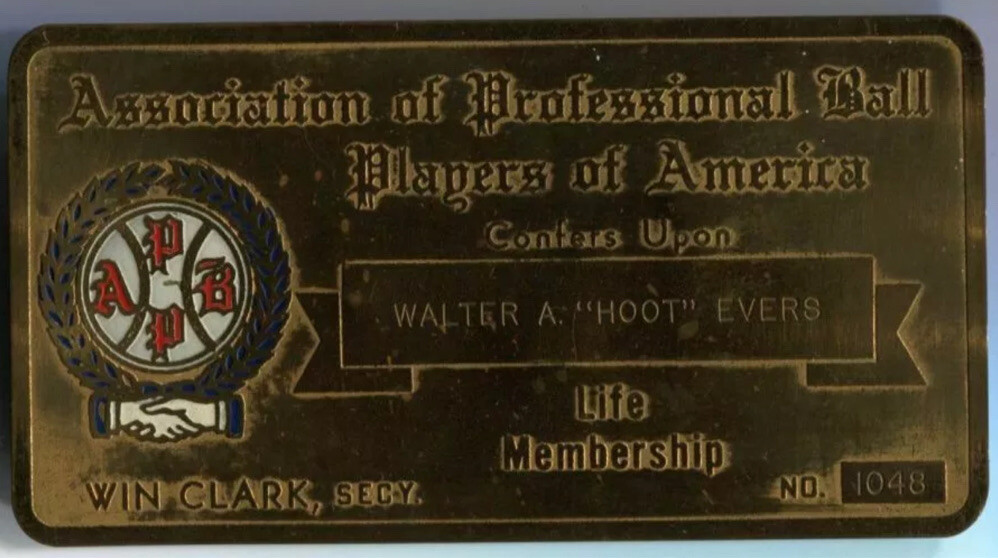 HOOT EVERS LIFETIME MLB PASS (2X ALL-STAR) LIFETIME MEMBERSHIP ...