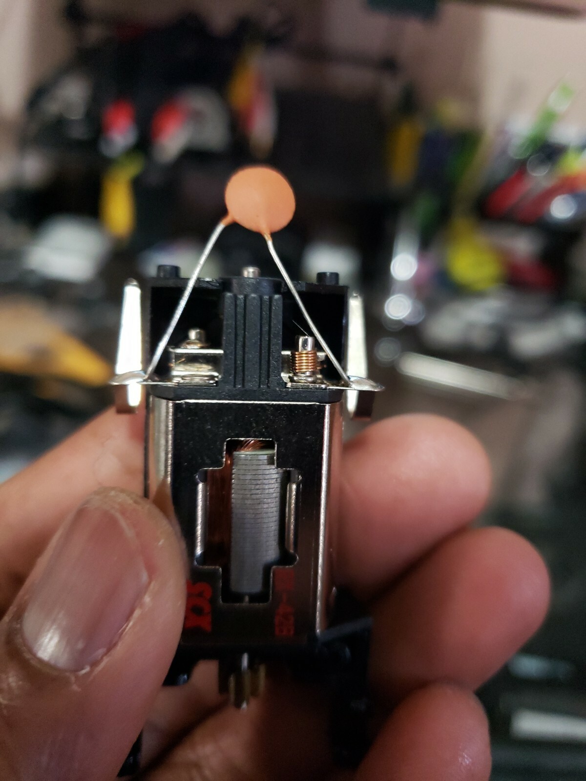 Scx analog digital wos rx42b rx 42b motor and 4 pin motor pod mount | eBay