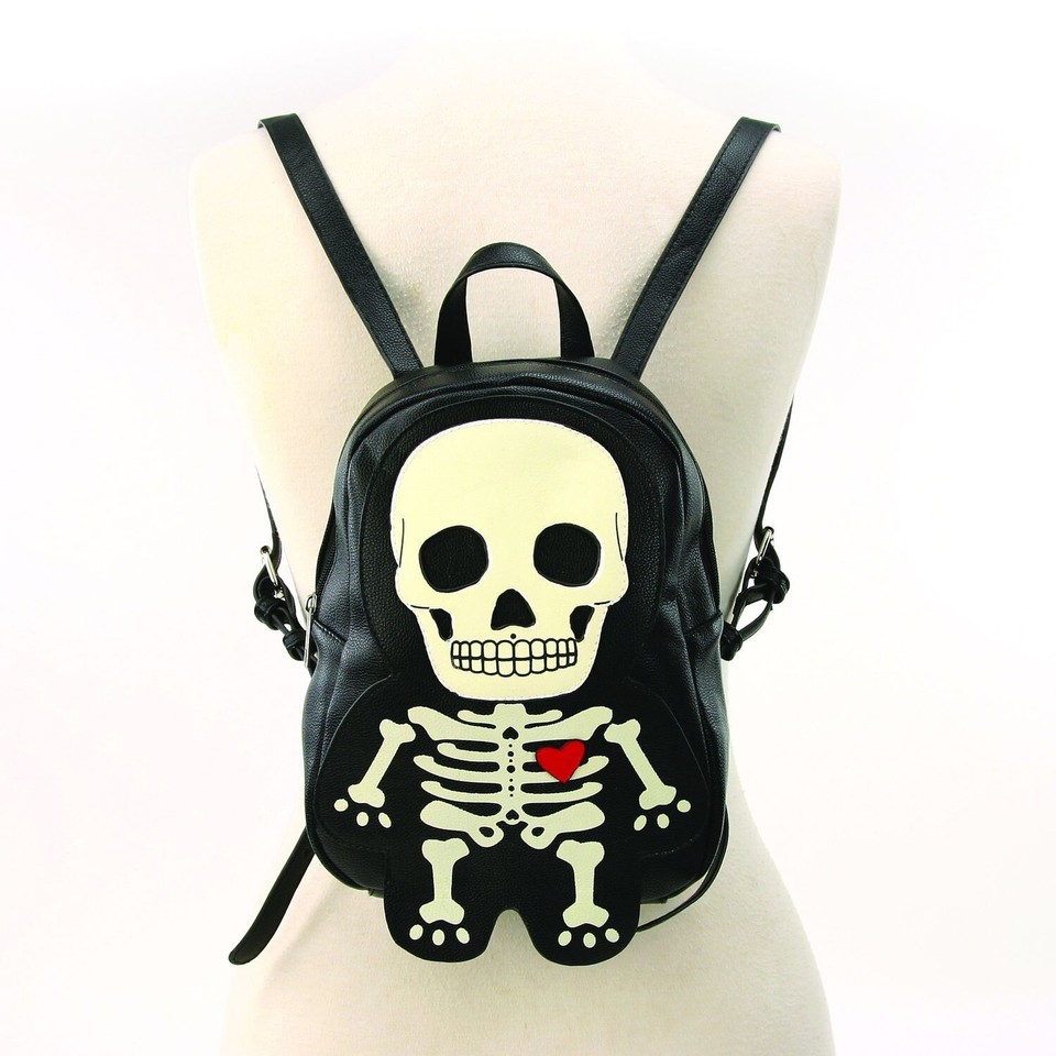 Glow in the Dark Skeleton Backpack | eBay