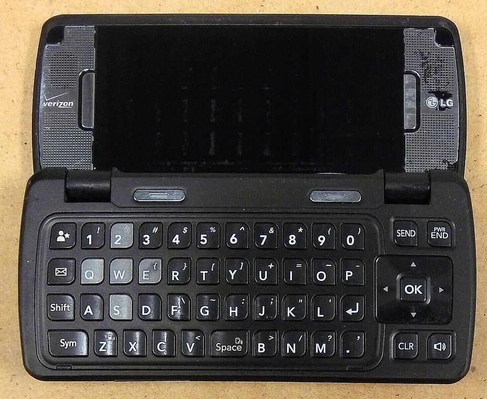 LG enV Touch VX11000 - Gray and Silver ( Verizon ) Cellular Keyboard ...