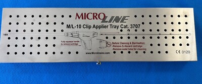 MICRO LINE PENTAX SURGICAL M/L Clip APPLIER WITH TRAY - REUSABLE ...