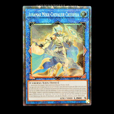 carte YU-GI-OH RA01-FR044 Avramax Mekk-Chevalier Croisédia CR ...