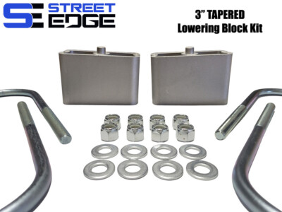 Street Edge 3" Lowering Blocks w/2* Angle - Universal - Extruded ...
