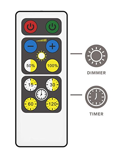 Brilliant Evolution BRRC134 Wireless LED Puck Light 2 Pack With Remote ...