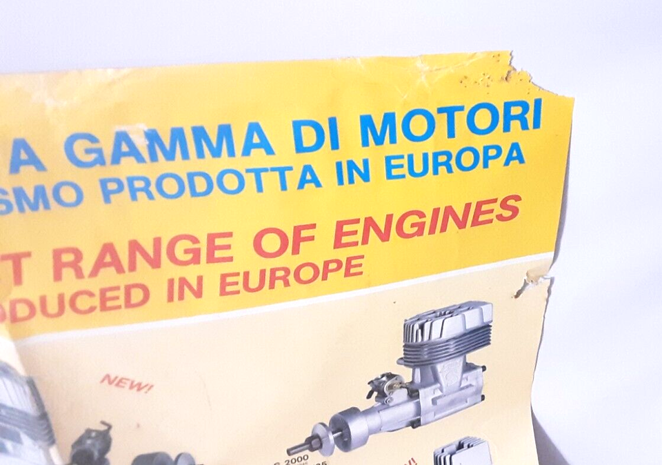 Super Tigre Engine Display Poster 81- 83 World Champion Engine Specs ...