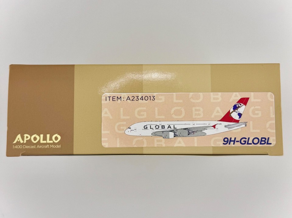 Apollo - Global Airlines - Airbus A380-800 - 9H-GLOBL - 1/400 - A234013 ...