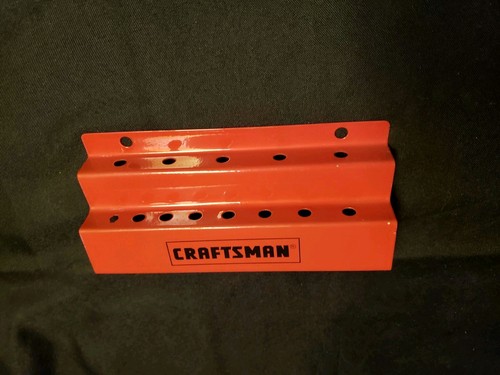 Craftsman Wall Mount Metal Spade Bit Screwdriver Holder Organizer 13 ...
