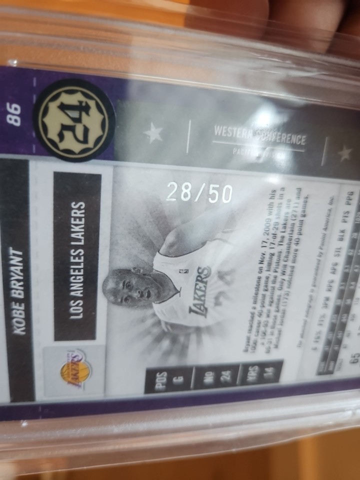 Kobe Bryant 2009 Playoff Contenders Playoff Ticket Auto /50 RARE | eBay