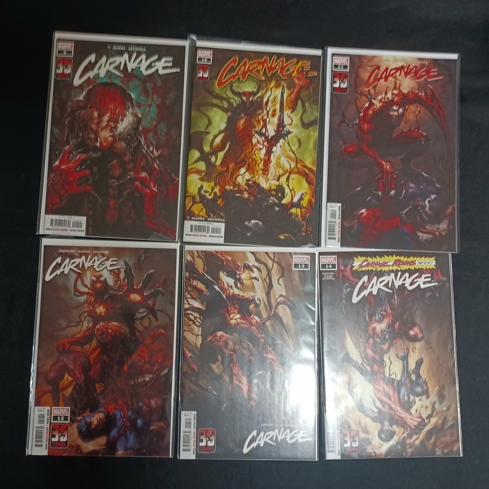 Carnage Vol. 3 Complete #1-14 Marvel Comics 2022 | eBay