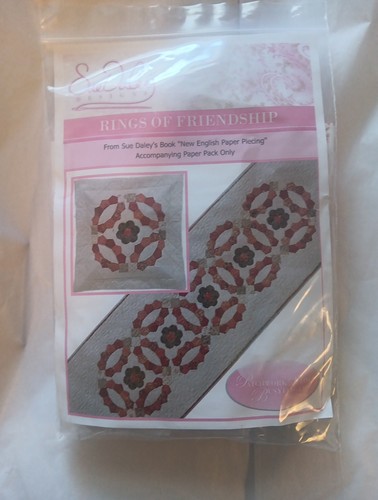 SUE DALEY DESIGNS "Rings of Friendship" Template and EPP Papers New | eBay