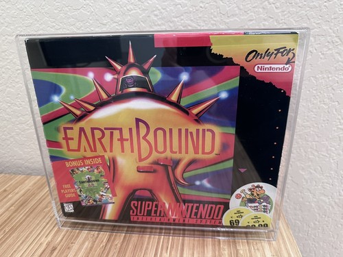 Earthbound for Super Nintendo SNES - Big Box ONLY - Authentic - NICE ...