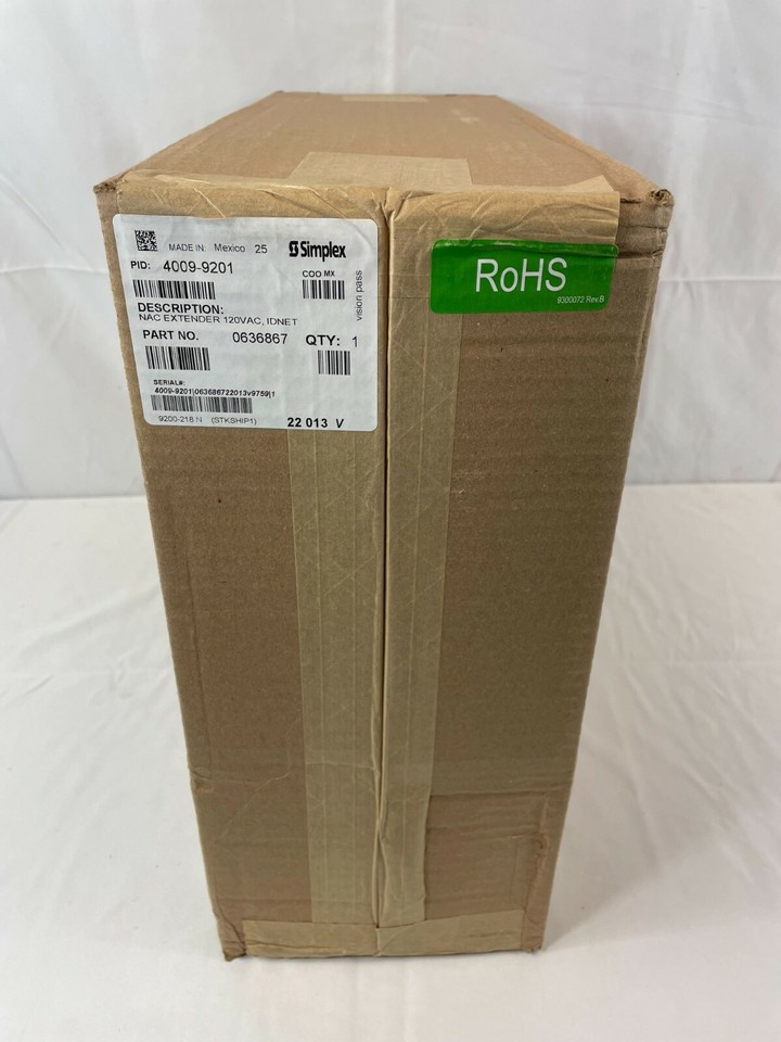Simplex 4009-9201 NAC Extender Panel - Same Day Shipping (SEALED) | eBay