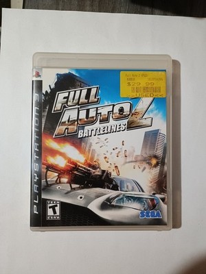 X1 - Full Auto 2: Battlelines (Sony PlayStation 3, 2006) 10086690033| eBay