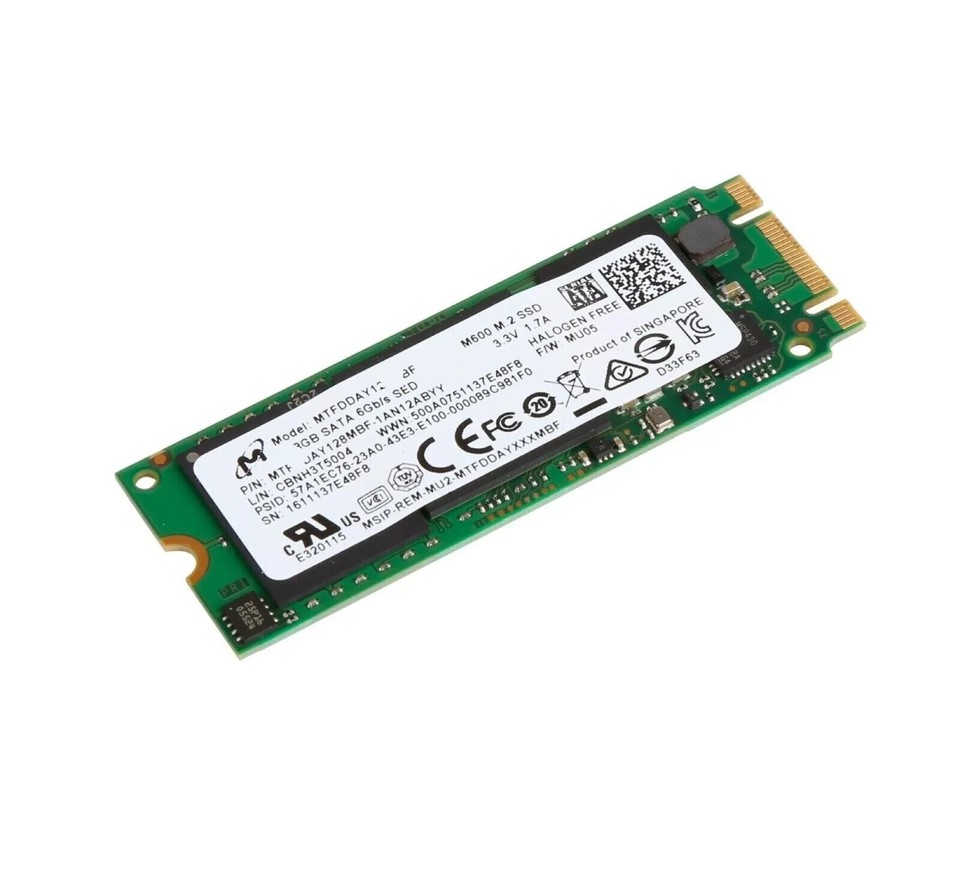 M.2 SSD 256GB SATA Double Notch with Windows 11 UEFI Installed | eBay