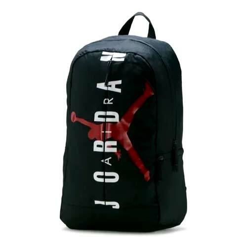NIKE AIR JORDAN JUMPMAN BACKPACK SLING PREMIUM LAPTOP BLACK GYM RED ...