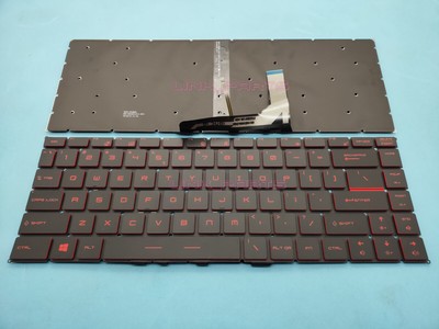 NEW For MSI GF63 Series GF63 8RC 8RD English Keyboard Red Backlit | eBay