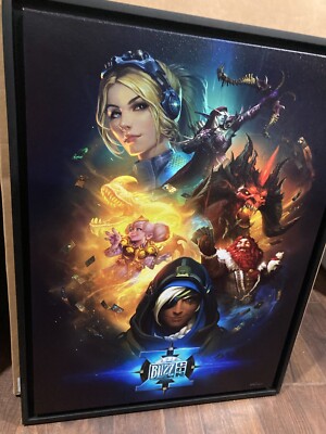 Blizzard Blizzcon 2016 Key Artwork LIMITED EDITION 846/1000 Canvas | eBay