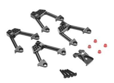 Hot Racing SCXT28301 Aluminum Front/Rear Adjustable Shock Towers Axial ...