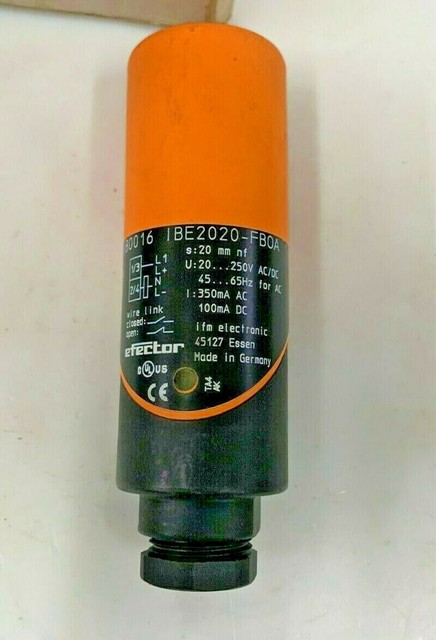 ifm EFECTOR Ib0016 Ibe2020-fboa Inductive Sensor for sale online | eBay