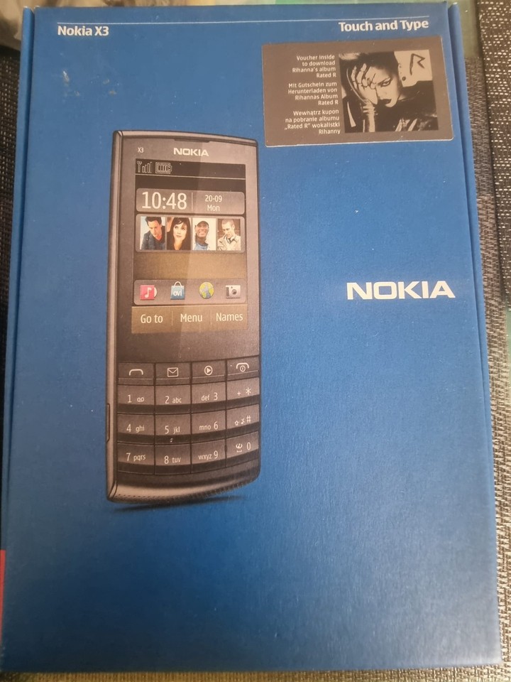 Nokia X3-02 Touch & Type mobile phone in White Silver | eBay UK