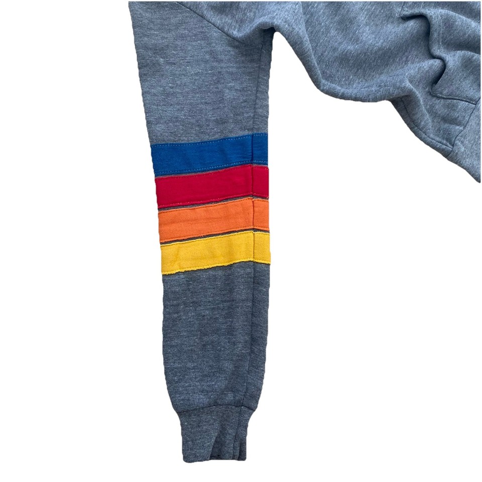 Aviator Nation Signature Rainbow Full Zip Hoodie Women’s Size S Small ...