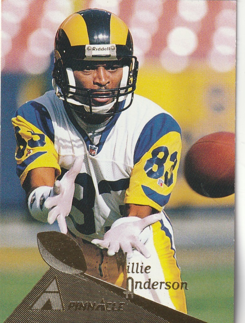 FREE SHIPPING-MINT-1994 Pinnacle Willie Flipper Anderson #57 RAMS | eBay