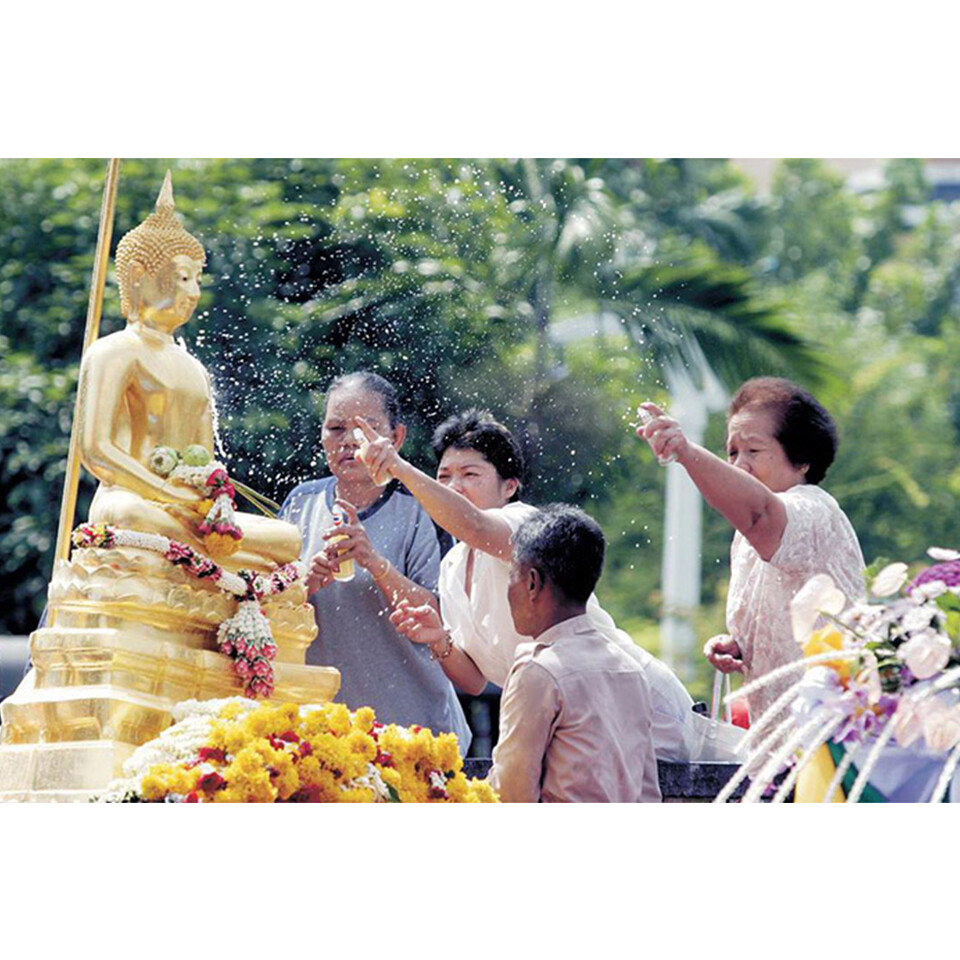 Thai Traditional Perfume Nangroy Scented Songkran Festival Water ...