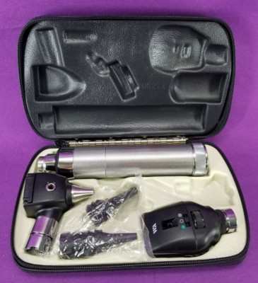 Welch Allyn 3.5v Student Set Otoscope Ophthalmoscope Plug-In Handle | eBay