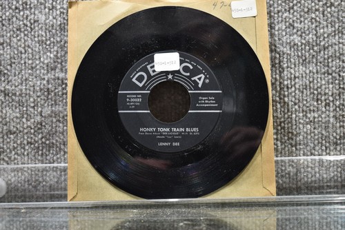 Lenny Dee "Honky Tonk Train Blues" Decca 7" 1956 | eBay