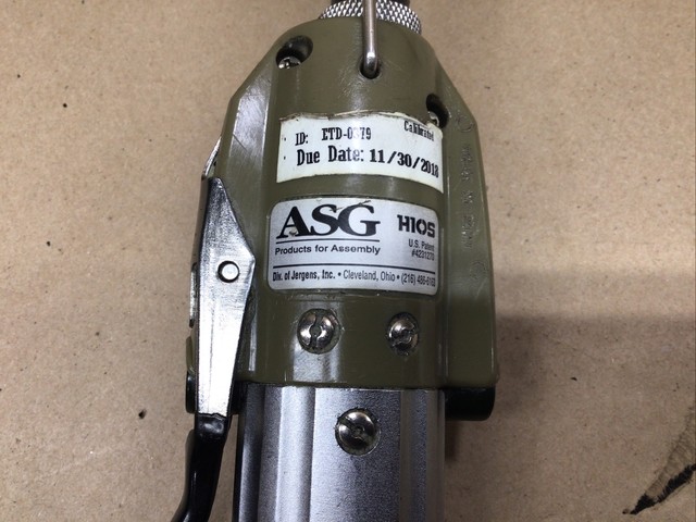 ASG H10S CL 4000 Torque Electric Screwdriver HIOS for sale online | eBay