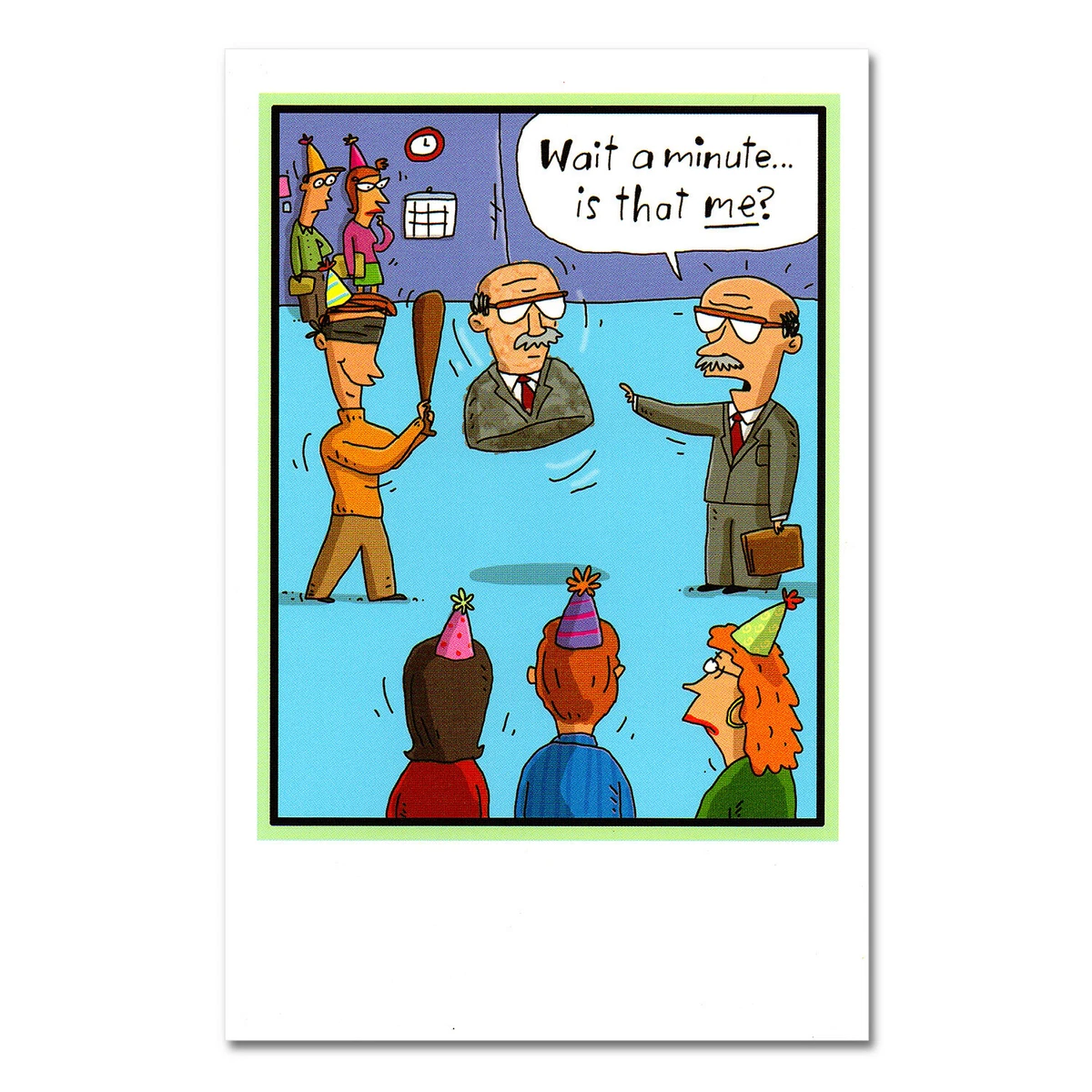 Funny Birthday Cartoon Coworker