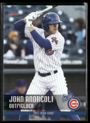 John Andreoli 2017 Iowa Cubs Team Set | eBay