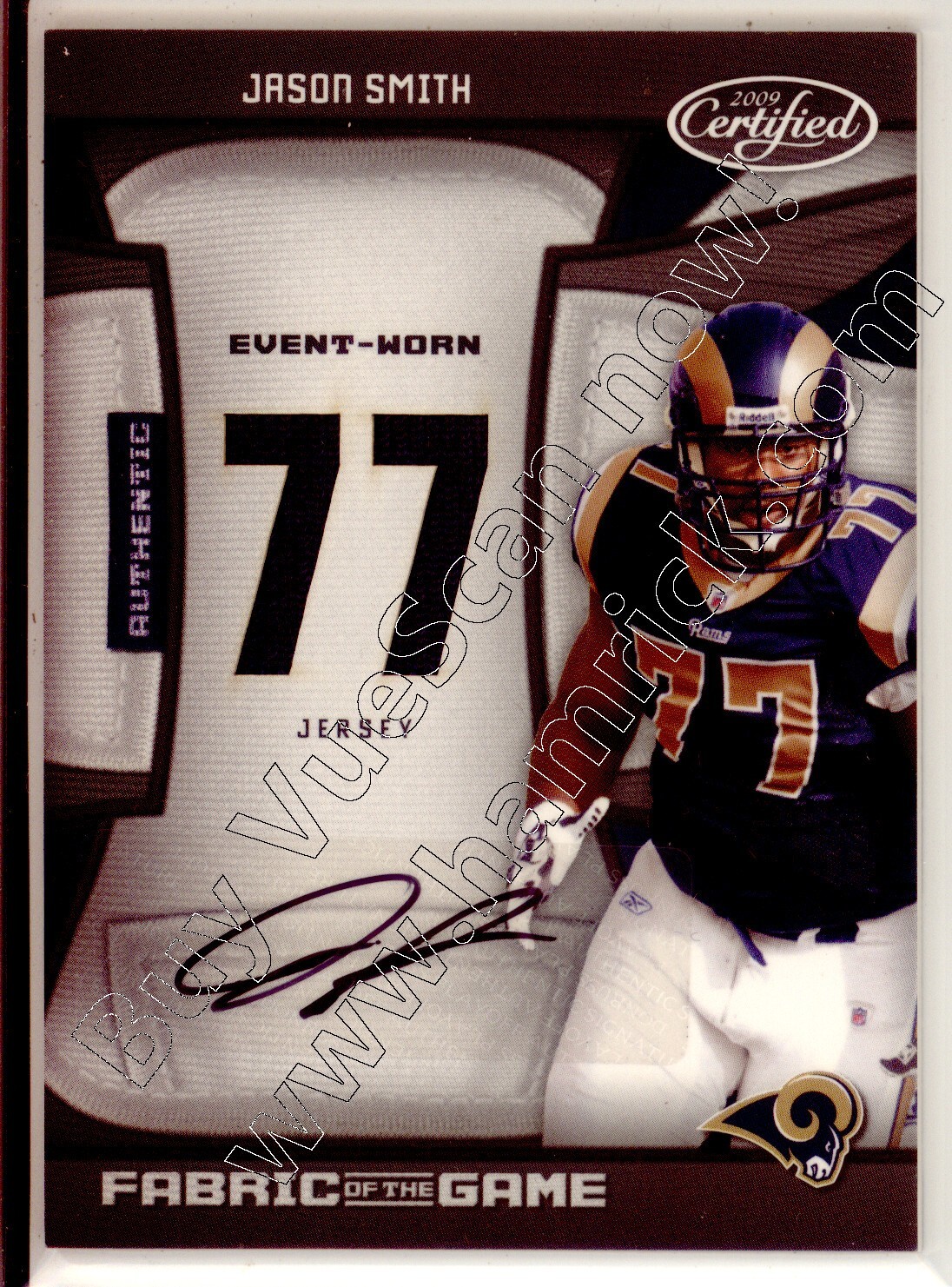 jason smith rc rookie draft auto dual jersey patch rams baylor bears bu ...