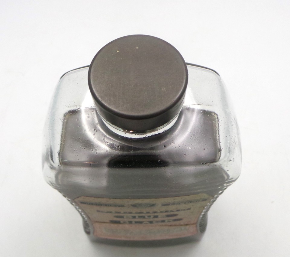 ANTIQUE / VINTAGE LARGE STEPHEN'S INK BOTTLE - 10" - BLUE BLACK WRITING ...