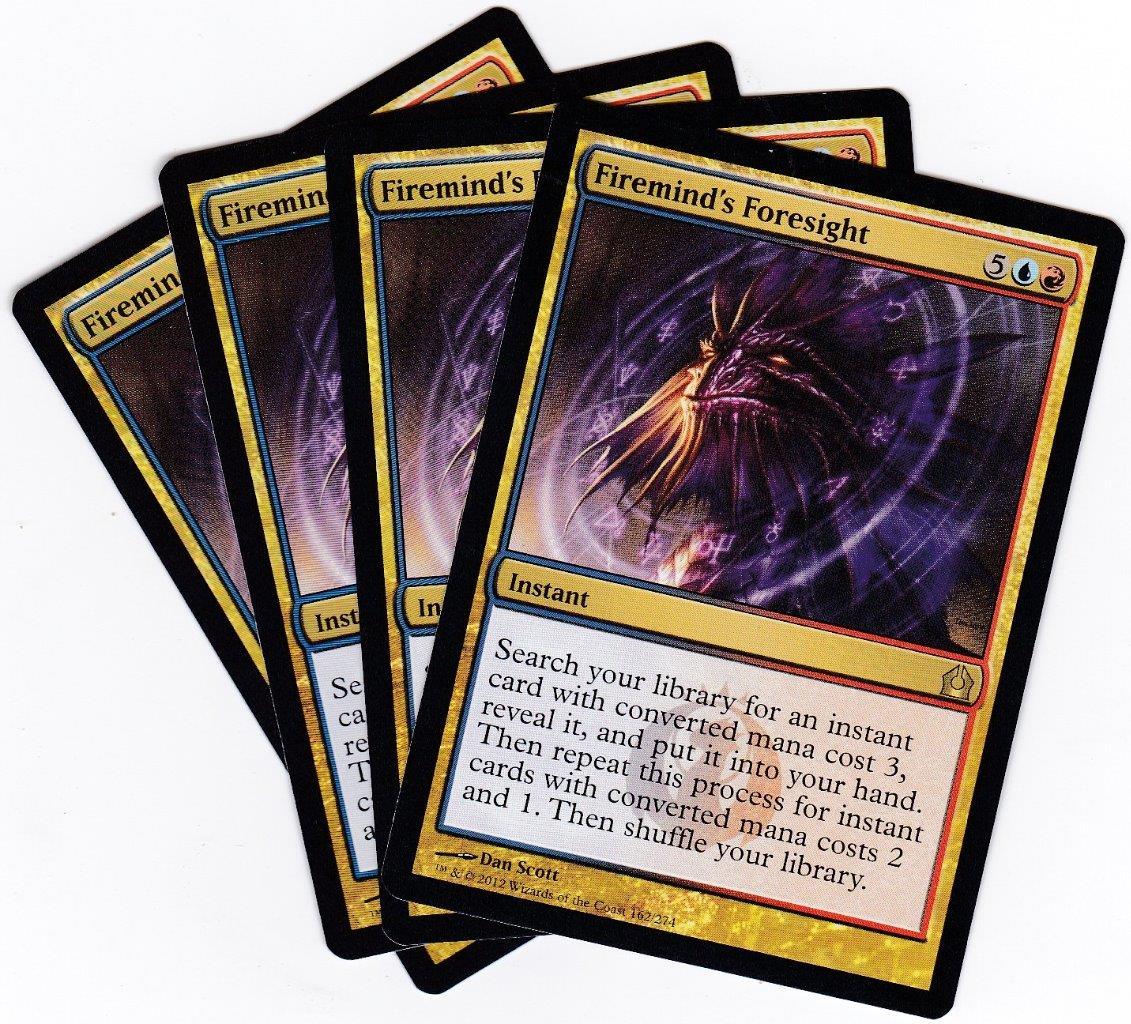 MTG: Return to Ravnica: Firemind's Foresight X 4 | eBay