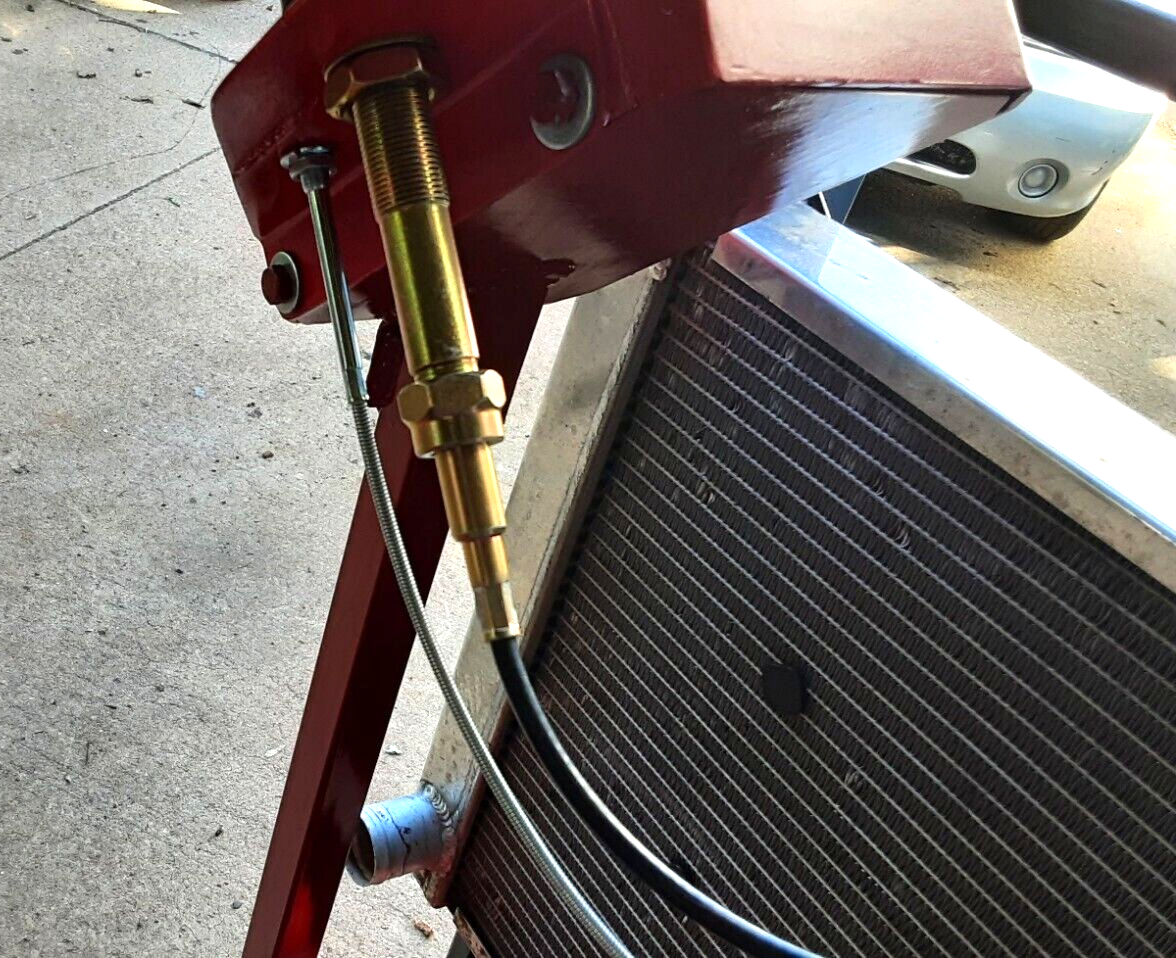 Engine Run Stand Big Small Block Radiator Hoses Belts Cables Gauges Fan ...